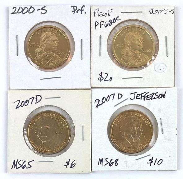 Group of (150+) US Dollar Coins - Matthew Bullock Auctioneers
