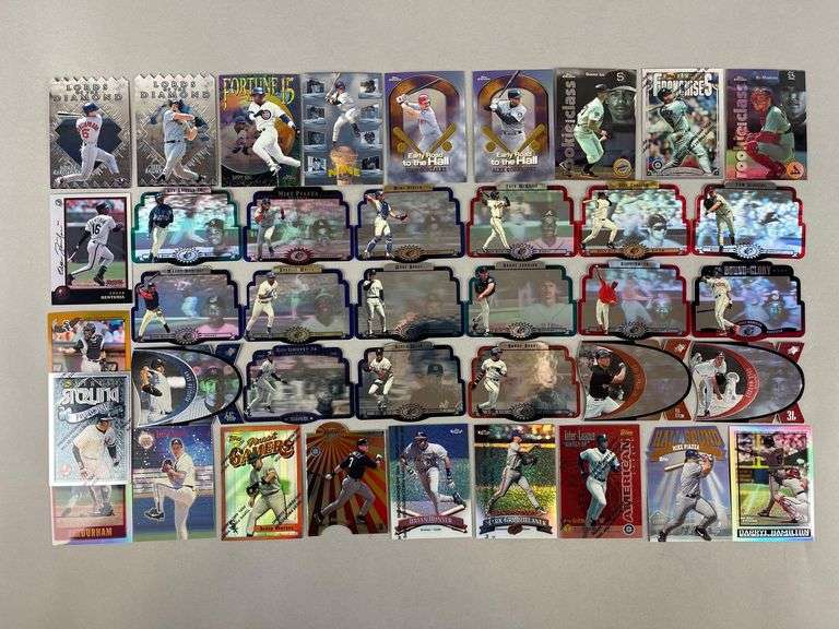 39 - 1996 - 1998 Baseball Cards with all HOFs Stars and Inserts ...