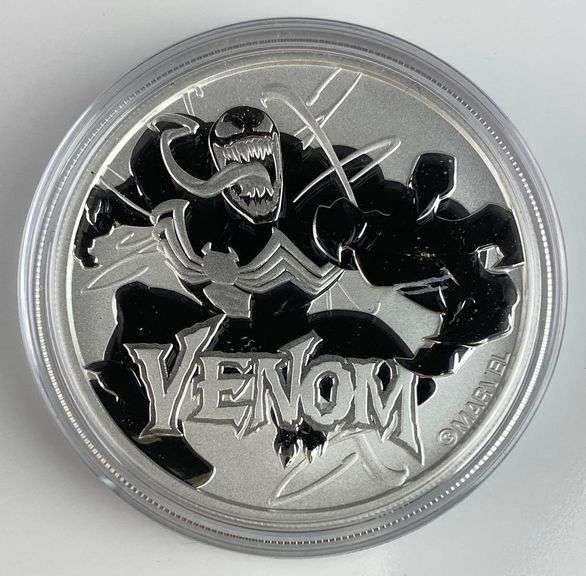 2020 Tuvalu Venom 1oz. .9999 Fine Silver - Matthew Bullock Auctioneers