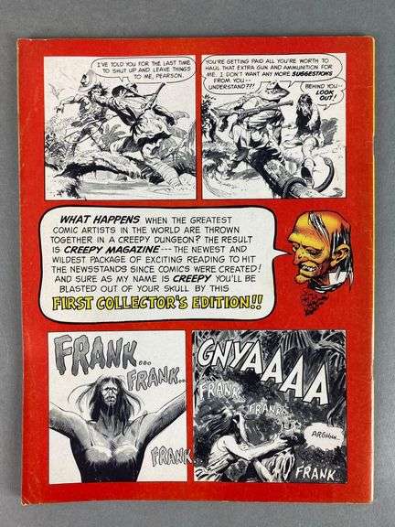 Warren Comics Creepy Magazine No.1 - Matthew Bullock Auctioneers