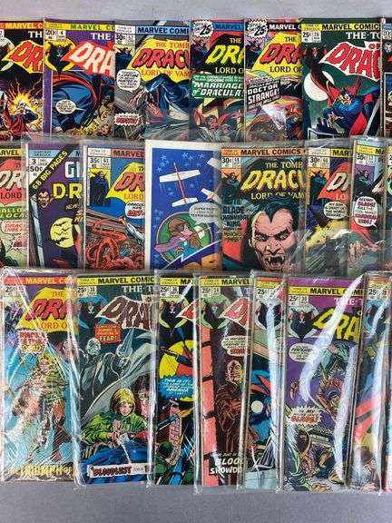 Group of 30+ Marvel Comics Group, Assorted The Tomb of Dracula Comics ...