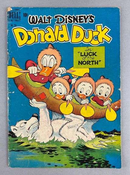 Group of 6 Dell Comics Walt Disney Donald Duck Comic Books - Matthew ...