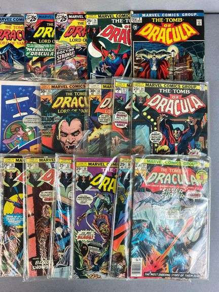 Group of 30+ Marvel Comics Group, Assorted The Tomb of Dracula Comics ...