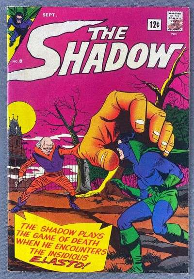 Radio Comics The Shadow No. 8 Comic Book - Matthew Bullock Auctioneers