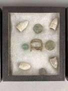 Group of 3 Riker Boxes of Civil War Relics - Matthew Bullock Auctioneers