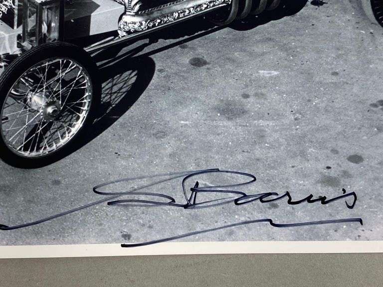 The Munsters George Barris The Dragula Signed Photograph - Matthew ...