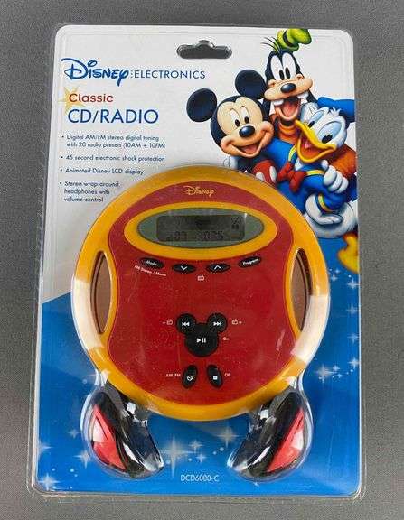 Walt Disney Classic CD/Radio Player - Matthew Bullock Auctioneers