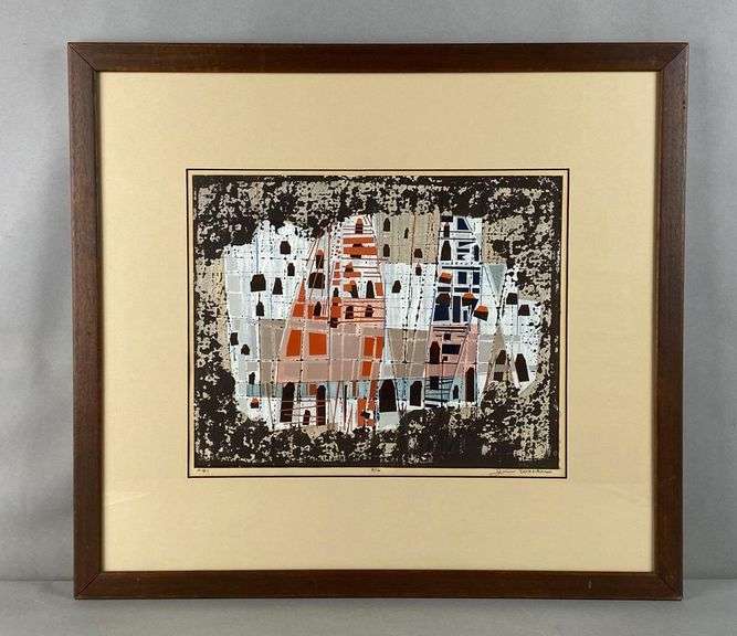 James A. Walker Print No. 31 Serigraph Print - Matthew Bullock Auctioneers