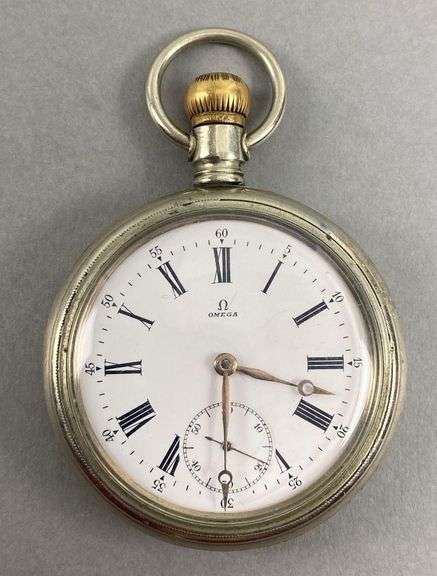 Omega Open Face Pocket Watch - Matthew Bullock Auctioneers