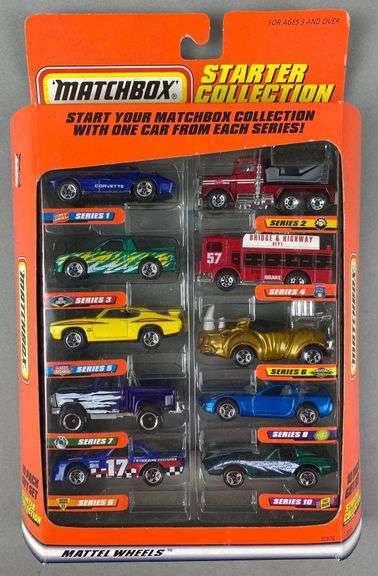 Matchbox Starter Collection 10 Pack Gift Set - Matthew Bullock Auctioneers