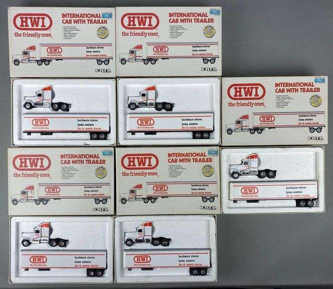 Group of 5 ERTL HWI International Cab with Trailer - Matthew Bullock ...