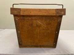 Vintage Bennett Tea Co. Wood Advertising Banana Box - Matthew Bullock ...