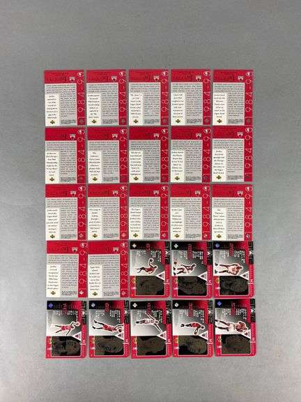 25 - 1998 Upper Deck Michael Jordan Insert and Retro Cards - Matthew ...