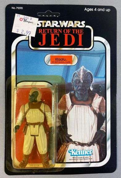 Kenner Star Wars Return of The Jedi Klaatu Action Figure - Matthew ...