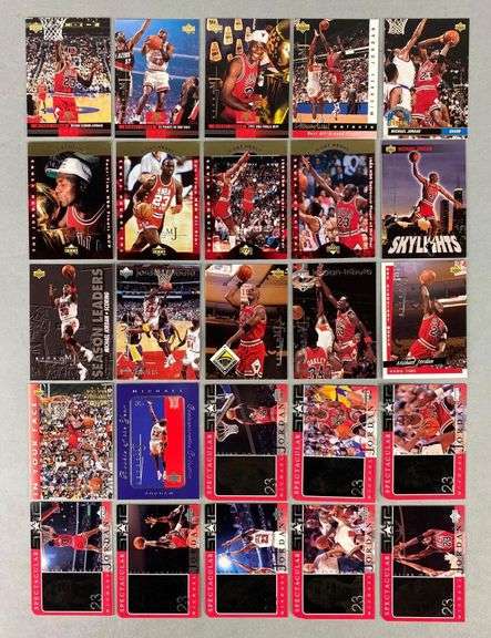 25 - 1998 Upper Deck Michael Jordan Insert and Retro Cards - Matthew ...