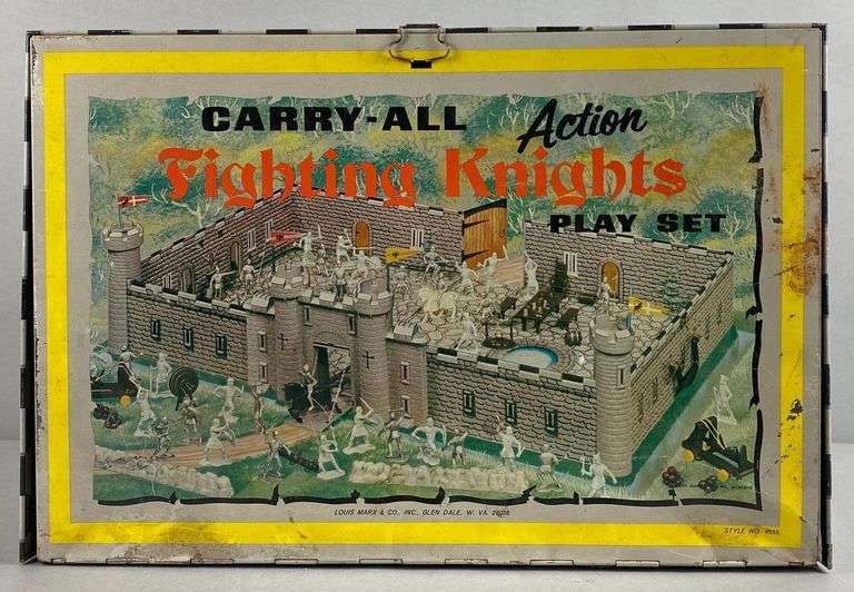 Marx Fighting Knights Carry-All Action Playset - Matthew Bullock ...