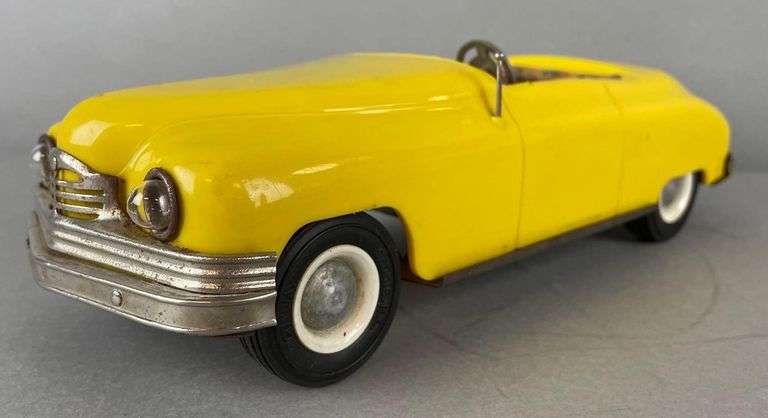 1948 Conway Packard Convertible Tin Wind-Up Toy Car - Matthew Bullock ...