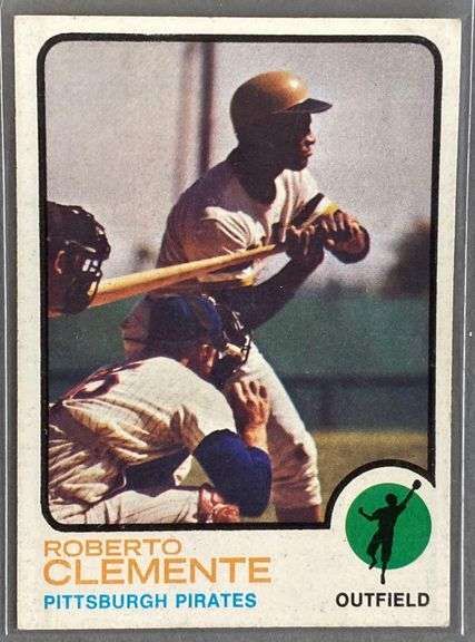 1973 Topps Roberto Clemente #50 - Matthew Bullock Auctioneers