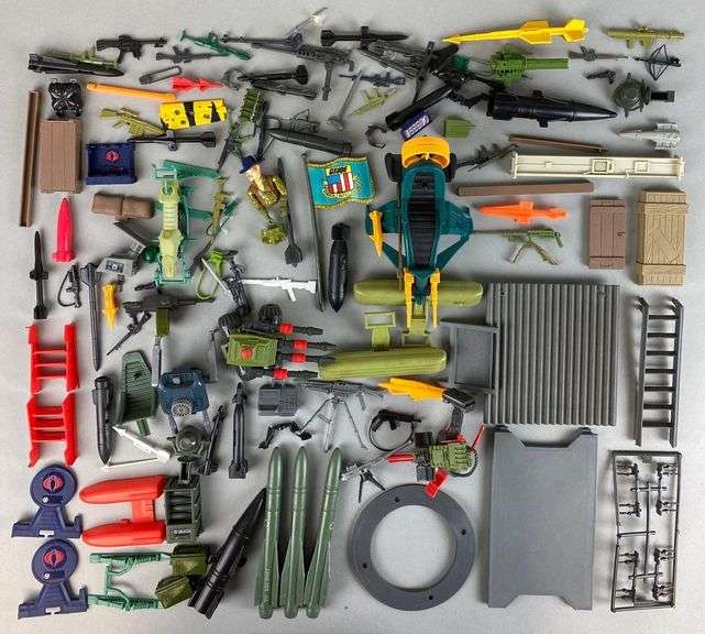Group of Hasbro G.I. Joe Gear, Weapons, and Vehicles - Matthew Bullock ...