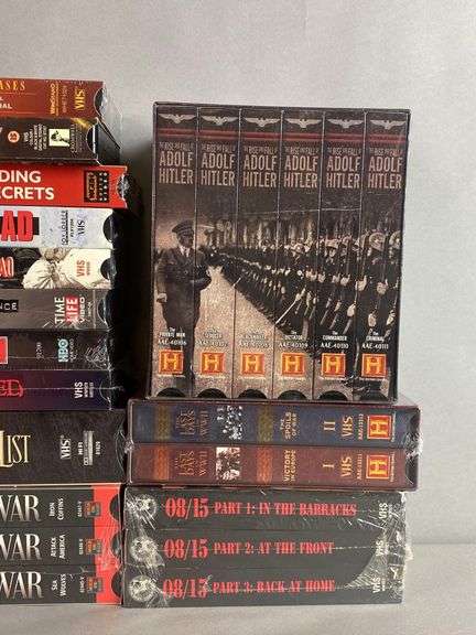 Group of 30+ WW2 German VHS and More - Matthew Bullock Auctioneers