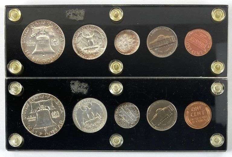 Group of (2) 1957 and 1963 Proof Sets - Matthew Bullock Auctioneers