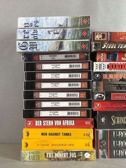 Group of 30+ WW2 German VHS and More - Matthew Bullock Auctioneers