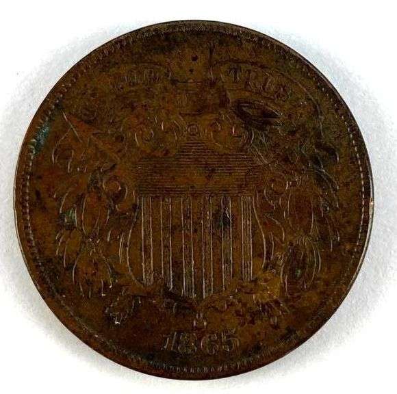 1869 2 Cent Piece - Matthew Bullock Auctioneers
