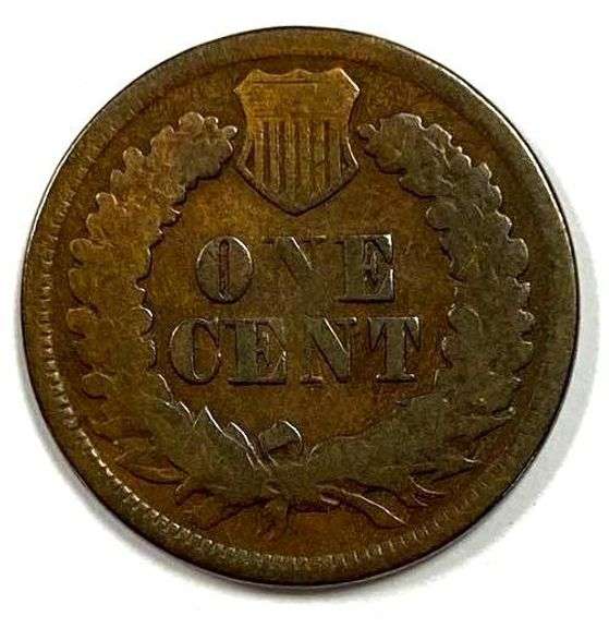 1877 Indian Head Cent - Matthew Bullock Auctioneers