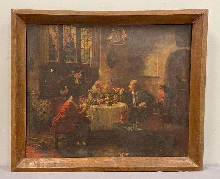 Vintage Heilemans Old Style Lager Beer Advertising Print Mariners ...