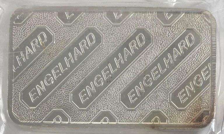 Englehard Horizontal 10oz. .999 Fine Silver Ingot / Bar - Matthew ...