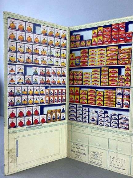 Libby Advertising Paper Doll Store Display - Matthew Bullock Auctioneers