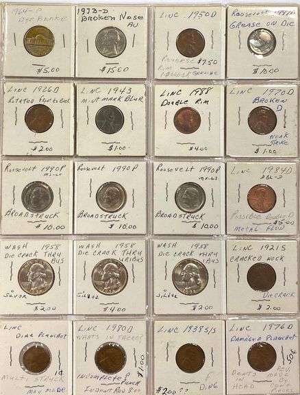 Group of (228) Assorted US Coins in Binder - Matthew Bullock Auctioneers