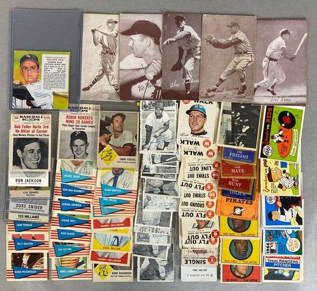 90 Assorted 1950s - 70s Baseball Cards with HOFs and Stars - Matthew ...