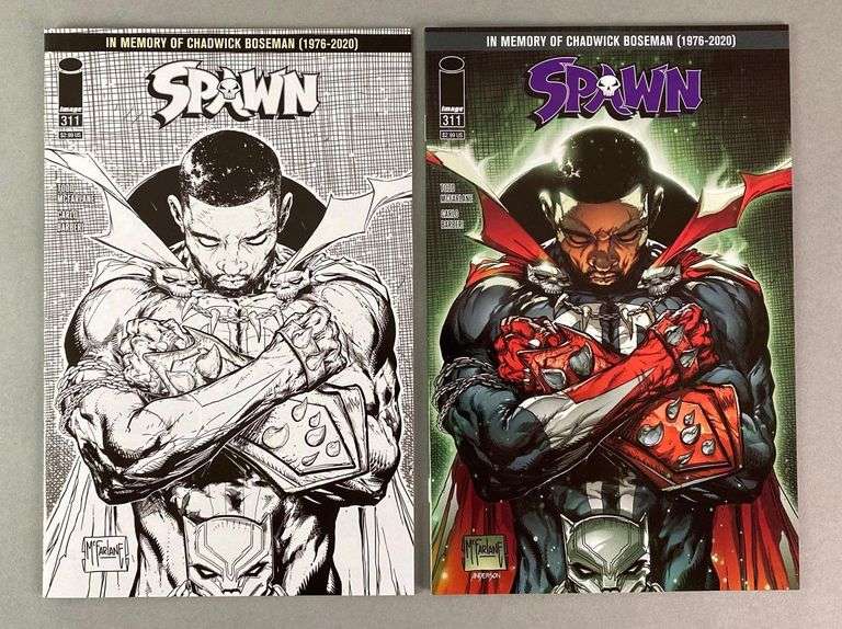 Group of 2 Image Spawn No. 311 Comic Books - Matthew Bullock Auctioneers