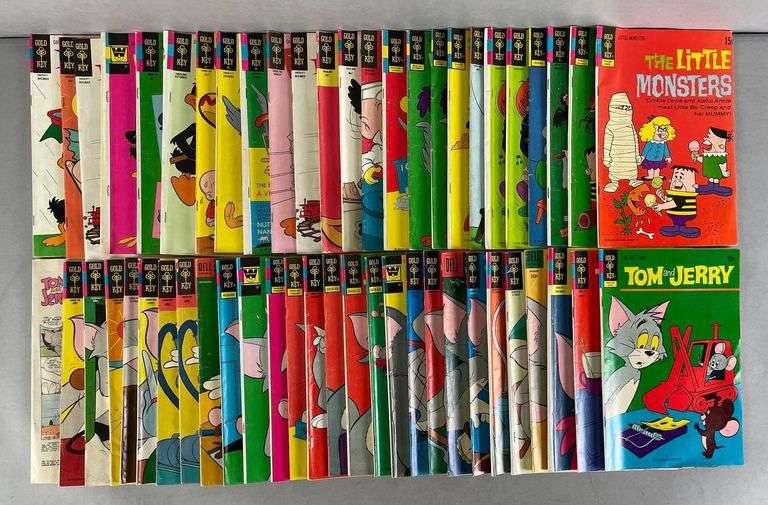 Group of 50+ Gold Key Tom and Jerry / Little Monsters / Daffy Duck ...