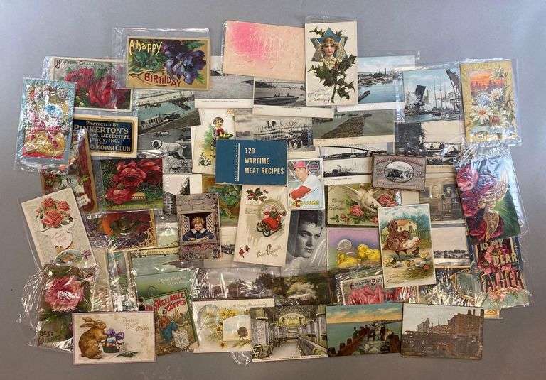 Group of 30+ Assorted Postcards and More - Matthew Bullock Auctioneers