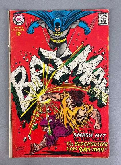 DC Comics Batman No. 194 - Matthew Bullock Auctioneers