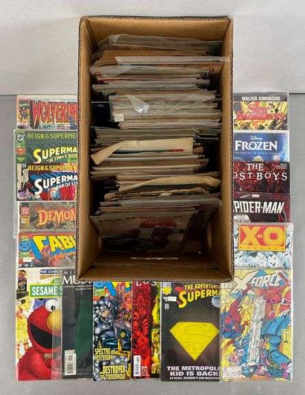 Short Box of Assorted Comic Books - Matthew Bullock Auctioneers
