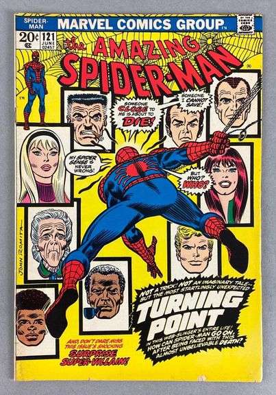 Marvel Comics The Amazing Spider-Man No. 121 - Matthew Bullock Auctioneers