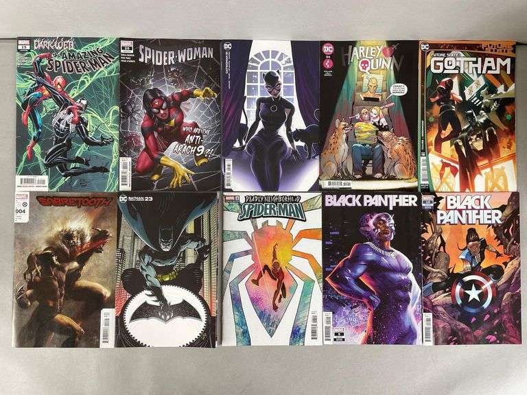 Diamond Box of DC / Marvel Comic Books - Matthew Bullock Auctioneers