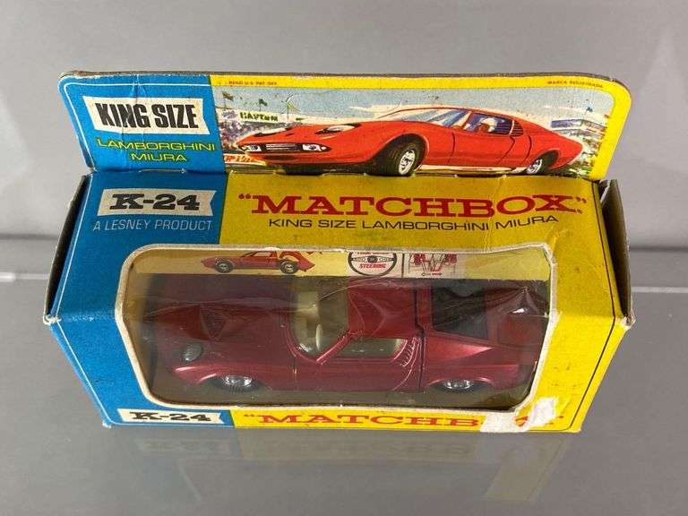 Matchbox King Size No. K24 Lamborghini Miura - Matthew Bullock Auctioneers