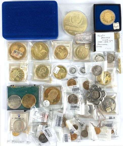 Group of (30+) US and Commemorative Coins - Matthew Bullock Auctioneers