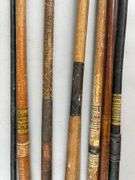 Group of 8 Antique Carriage Horse Whips - Matthew Bullock Auctioneers