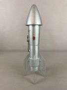 Vintage Cast Metal Granite City Steel Rocketship Coin Bank - Matthew ...