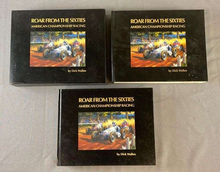 Lot of 3 Roar From The Sixties Championship Racing Dick Wallien ...