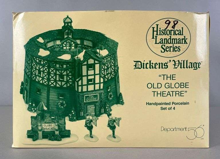 Department 56 Dickens Village The Old Globe Theatre - Matthew Bullock ...