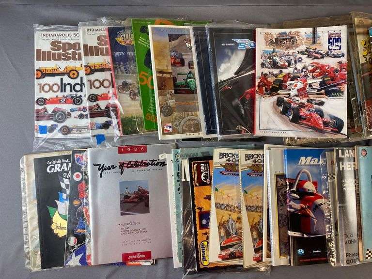 50+ Auto Racing Programs and Souvenir Publications - Matthew Bullock ...