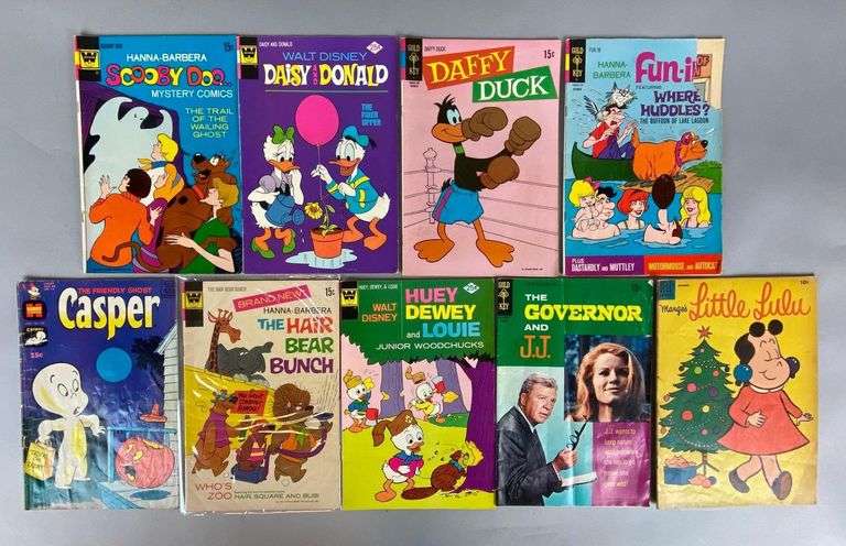 Group of 9 Cartoon Character Comic Books and More - Matthew Bullock ...