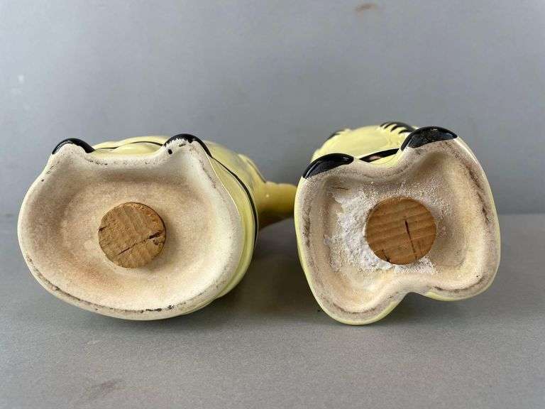 Vintage Salty and Peppy Black Americana Salt and Pepper Shakers - Matthew Bullock Auctioneers