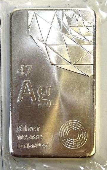 Elemental 10oz .999 Fine Silver Bar - Matthew Bullock Auctioneers
